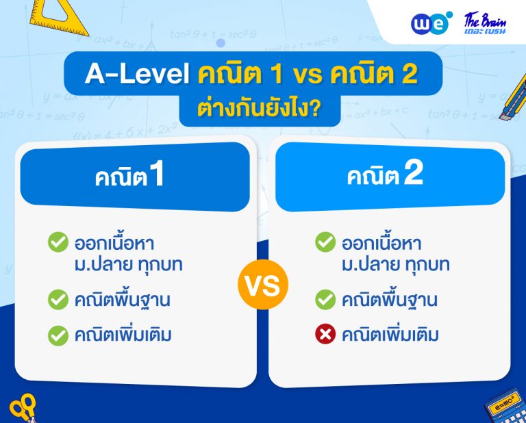 รวมทุกเรื่องที่ต้องรู้ A-Level คณิต 1 ครบจบในที่เดียว #DEK69