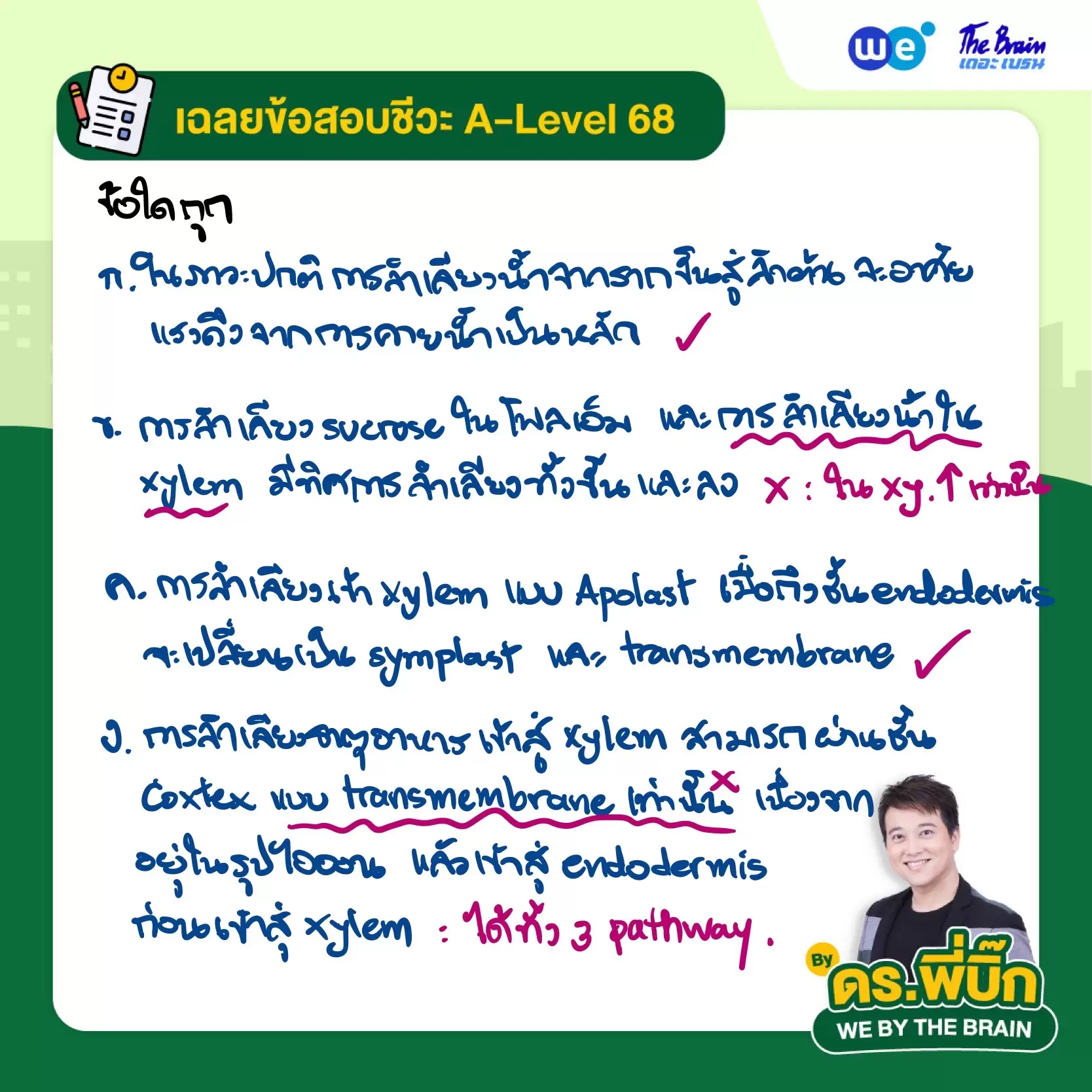 เจาะลึกแนวข้อสอบ A-Level ชีวะ บทออกบ่อยที่ DEK69 ห้ามพลาด!